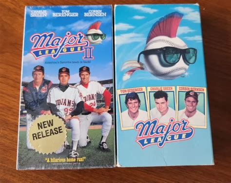 Major League Vhs And Major League Ii Pre Owned £708 Picclick Uk