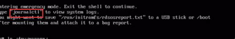 centos 7 无法启动，entering emergency mode问题解决 csdn博客