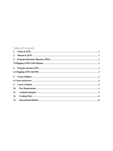 Obe And Course Syllabus Eas June01 2023 Pdf Matlab Matrix