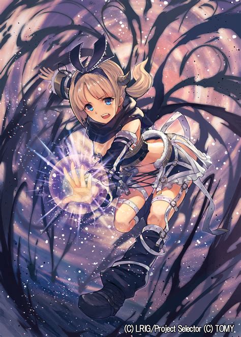 Matsumoto Mitsuaki Wixoss Highres Official Art 1girl Black Gloves