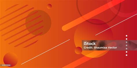 현대 대각선 주황색 그라데이션 기하학적 원 모양은 추상적인 배경에 있다 랜딩 페이지 배경 배너 웹사이트 템플릿 소셜 미디어
