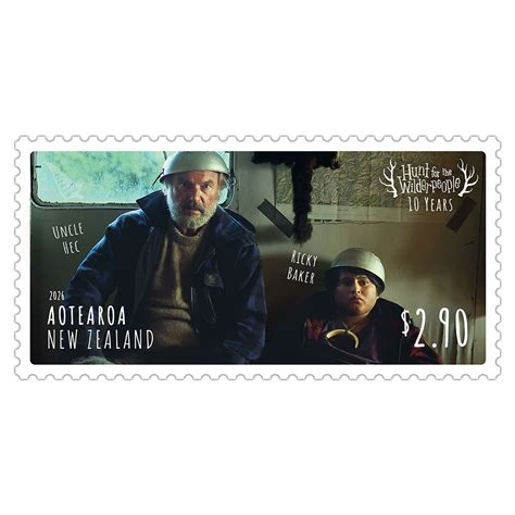 Hunt For The Wilderpeople Uncle Hec And Ricky 2 90 Stamp Nz Post
