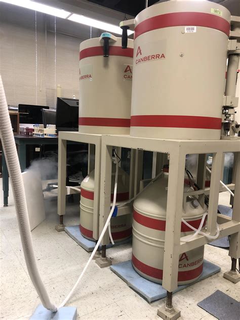 Germanium Crystal Gamma Spectroscopy Detectors For Measuring Cs Cesium Levels In Sediment