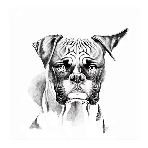 Sketch Boxer Tattoo Blackink Ai