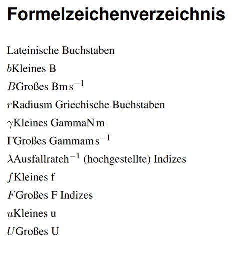 Nomenclature Rlatex