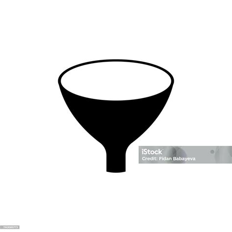 깔때기 필터 아이콘입니다 기호와 기호는 웹 로고 모바일 앱 Ui Ux에 사용할 수 있습니다 0명에 대한 스톡 벡터 아트 및 기타 이미지 Istock