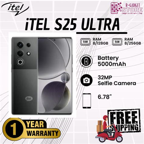 Jual Itel S Ultra Gb Gb Gb Garansi Resmi Non Repack Shopee Indonesia