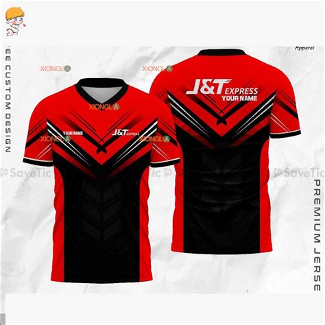Jnt Express Part 02 เสื้อยืดเจอร์ซีย์แบบกําหนดเองพิมพ์ระเหิดเต็มรูปแบบ Shopee Thailand