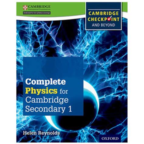 Complete Physics For Cambridge Secondary 1 Student Book Isbn