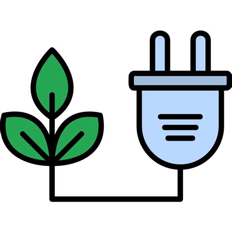 Biomass Bio Energy Eco Plant Electricity Cornicon Icon Download