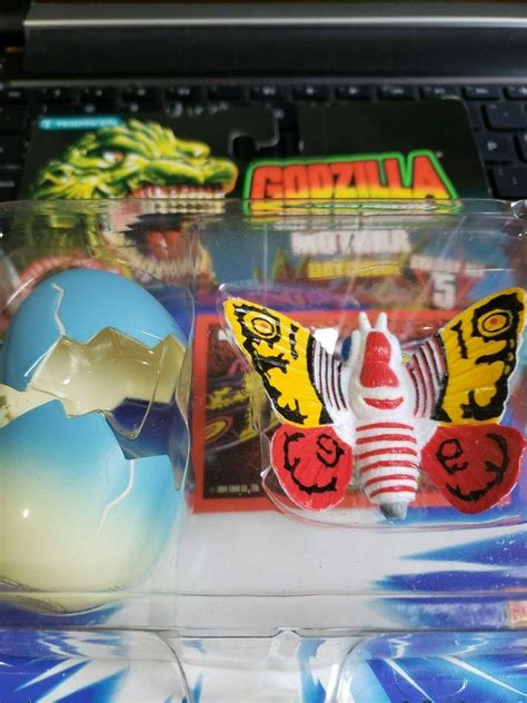 Godzilla King Of The Monsters Mothra Hatched Egg 1994 Trendmasters