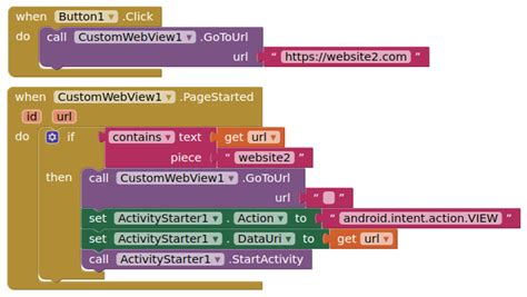 How Do I Make Mit App Inventor Open Url In Chrome Browser Mit App Inventor Help Mit App