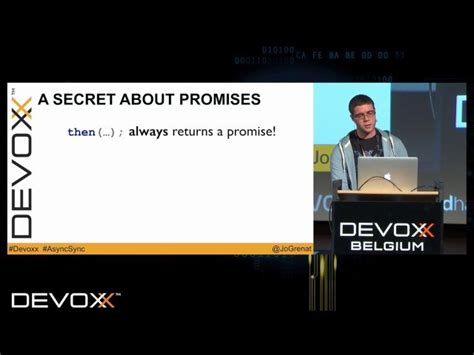 Devoxx Talk Avoid The Headaches Make Your Asynchronous Code Look Synchronous From Devoxx
