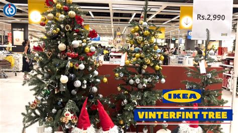 Ikea Vinterfint Artificial Christmas Tree Youtube