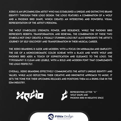 Xerio Edm Artist Logo Branding Behance