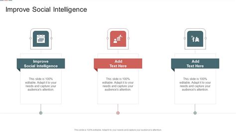 Improve Social Intelligence In Powerpoint And Google Slides Cpb PPT Template