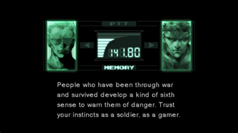 God I Love Mgs1 Codecs R Metalgearsolid