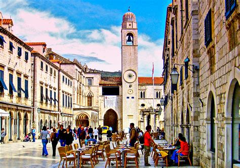 Bell Tower Luza Square Dubrovnik A Photo On Flickriver