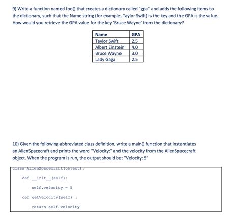 Solved Adds The Following Tems To 9 Write A Function Named