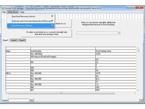 Corrupt Xlsx Salvager Download And Review
