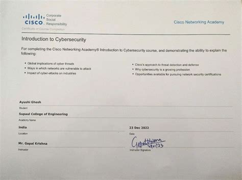 Thrilled To Announce That I Have Successfully Completed The