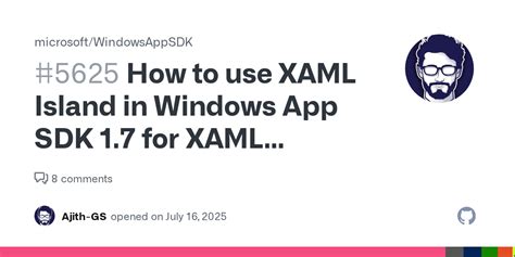 How To Use Xaml Island In Windows App Sdk 1 7 For Xaml Hosting Any Sample Code · Issue 5625