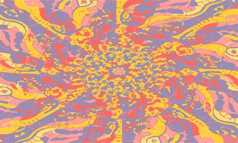 Premium Vector Dynamic Abstract Geometric Illustration Featuring Wavy Undulating Background