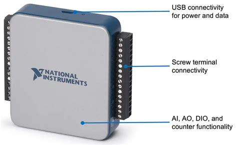 National Instruments Multifunction I O Device Instruction Manual