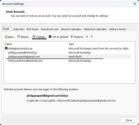 How To Change Your Microsoft Outlook Account Name Smart Office