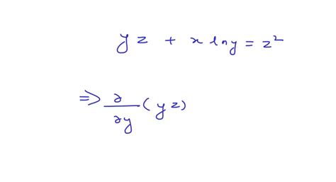 Solveduse Implicit Differentiation To Find ∂z ∂x And ∂z ∂y Y Zx