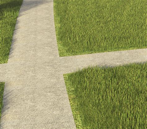 Weird Grass Offset From Edge Get Help D5 RENDER FORUM