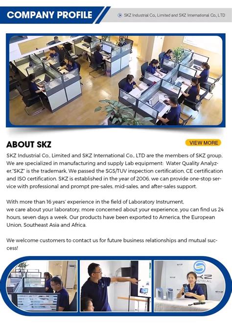 Turbidity Measurement Factory Manufacture Supplier Skz Industrial Co Limited