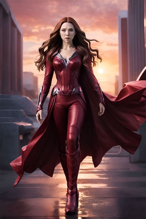 Scarlet Witch Superhero Costumes Female Female Superhero Super Hero
