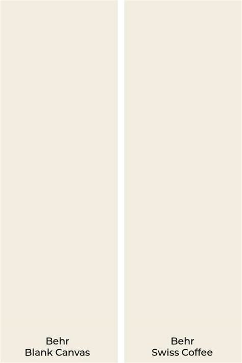 Behr Blank Canvas Color Of The Year Setting For Four Off