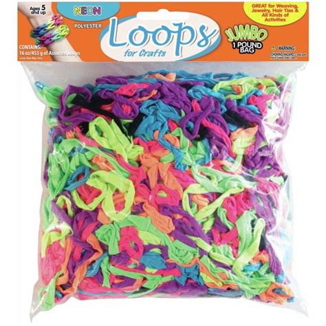 Neon Polyester Loops Brooklyn Craft Company Neon Polyester Loops Brooklyn Craft Company