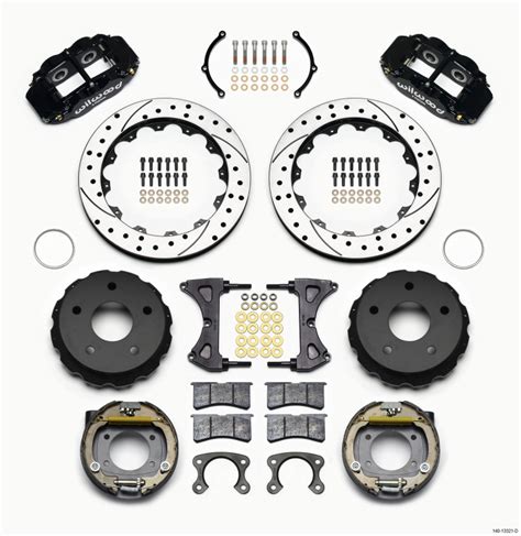Ford Bronco Classic Brake Kit Rear Wilwood Superlite Drilled