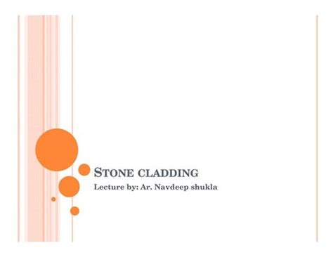 Cladding Ppt
