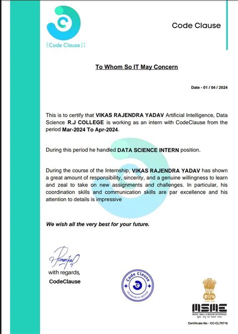 Datascience Datascientist Internship Codeclause Machinelearning