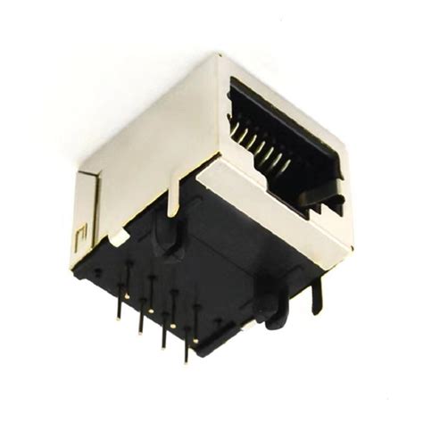 High Quality Ethernet Shielded Jacks Magnetics Module Plug Single Port