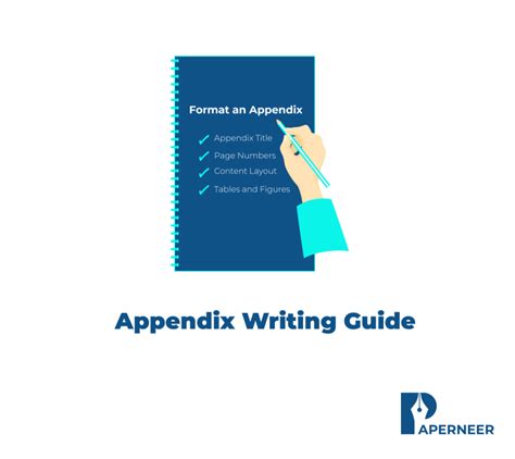 Appendix Writing Guide Example And Templates Paperneer