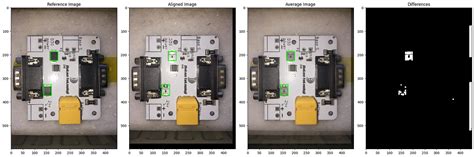 pcb card comparison for finding defects it includes python image