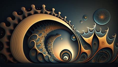 Premium Photo Fractal Pattern