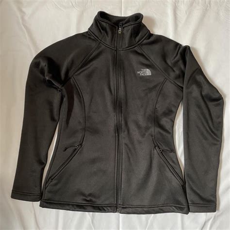 North Face Fleece Lined Jacket Depop
