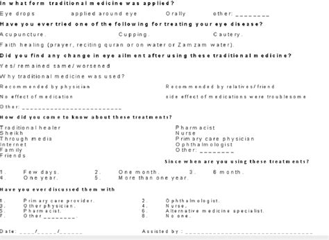 Appendix 1 Page 2 Data Collection Form Download Scientific Diagram