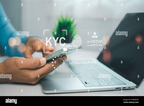 Personal Information For Identification Human Engaging In Kyc Verification Know Your Customer