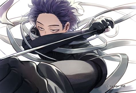 Shinsou Hitoshi Boku No Hero Academia Drawn By Baksa030 Danbooru
