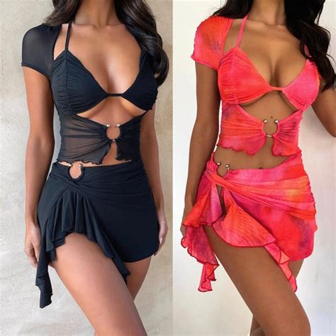 Sexy Revealing Dresses Etsy
