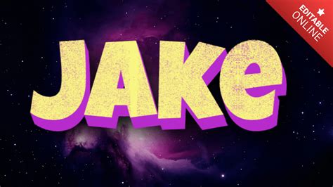 Jake Text Effect Generator Textstudio