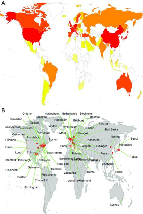 Geographical Demonstration Of The Aortic Dissection Research A World Download Scientific