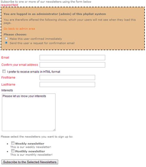 Complete Phplist Setup After Softaculous Install Inmotion Hosting
